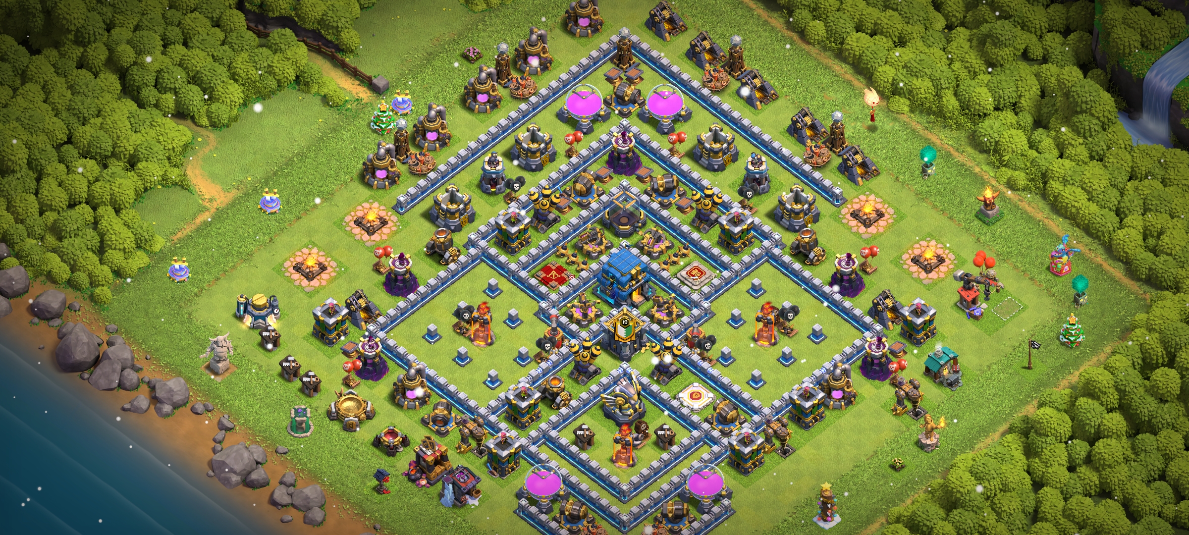 Clash of Clans Bases with Link - COC Bases