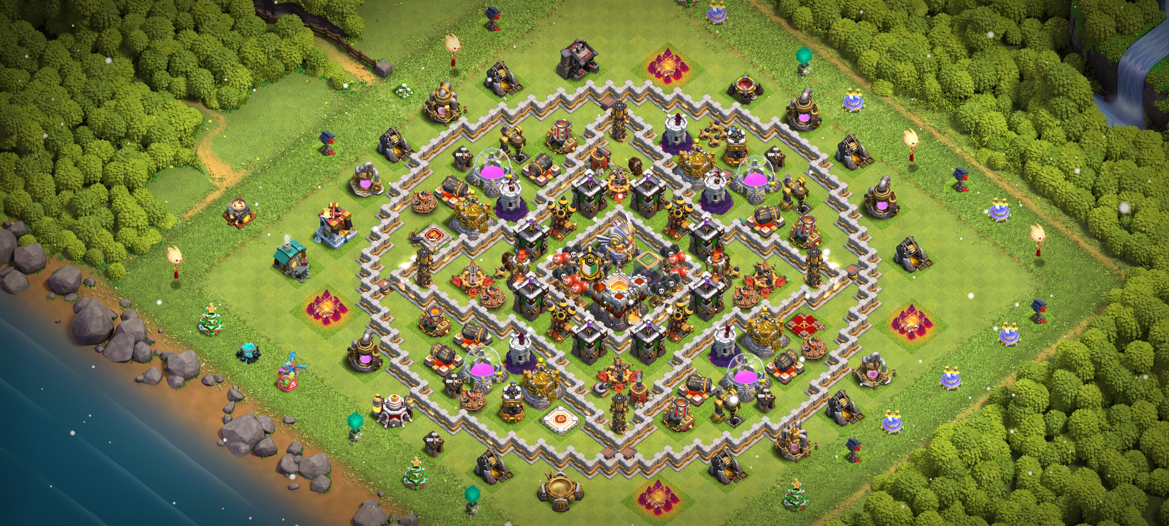 Clash of Clans Bases with Link - COC Bases